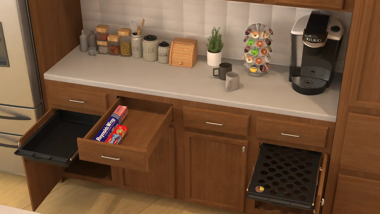 Add a Drawer to Kitchen Cabinets Without Remodeling | ORGAdrawer